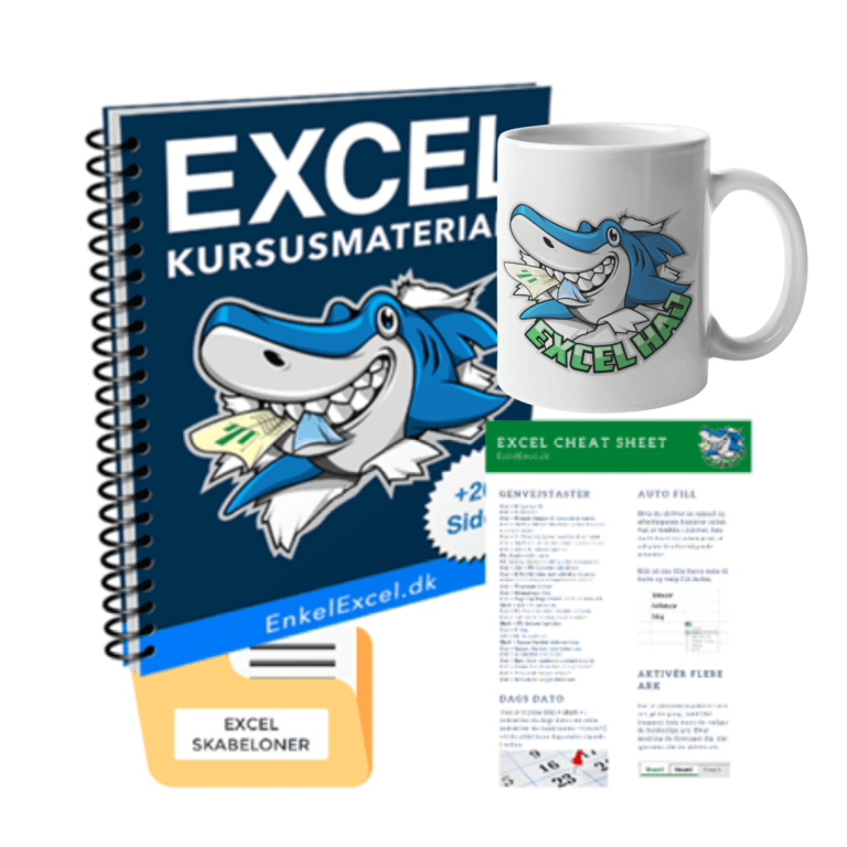 Genvejstaster i Excel – EnkelExcel.dk